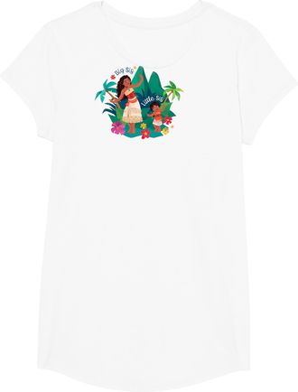 Disney Vaiana 2 Sisters Vaiana Simea Big Sis & Little Sis T-Shirt