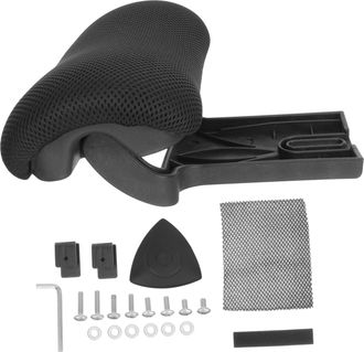 Valiclud Höhenverstellbare Ergonomische Kopfstütze für Bürostuhl Gepolstert Komfortabel Passend für Computerstühle Bietet Optimalen Nacken Kopfsupport Schwarz 