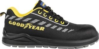 Goodyear Chaussures de s&eacute;curit&eacute; S1P Noires et Jaunes sans m&eacute;tal num&eacute;ro 41