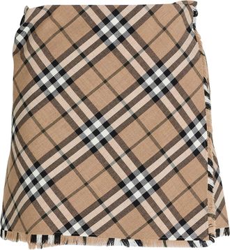 Burberry HOSEN & R&Ouml;CKE - Minir&ouml;cke auf YOOX.COM