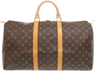 Louis Vuitton Sac Boston Monogram Pre-owned - Homme - Pre-owned - Brun - Taille: ONE Size