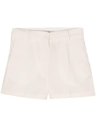 Barena short Dori Canne en lin - Tons neutres