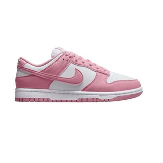 Nike Femme, Chaussures, Rose, Taille: 36 1/2 EU Rosa Bianco Dunk Low Baskets