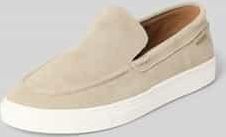 Poelman Loafer aus echtem Leder mit Logo-Detail