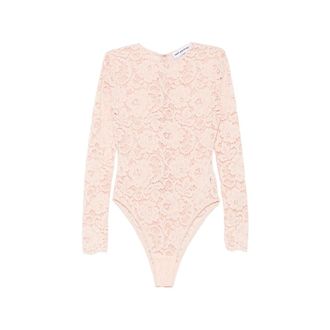 Self Portrait Floral-lace Long-sleeve Top