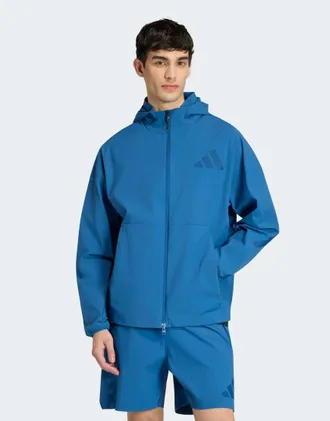 adidas adidas Performance - Adidas Z.N.E. - Veste de surv&ecirc;tement tiss&eacute;e - P&eacute;trole sombre-Bleu