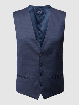 Mc Neal Slim Fit Weste mit Webmuster