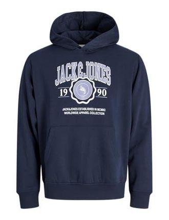 Jack & Jones Sweat &agrave; Capuche Jjmako pour Homme, Sky Captain, L