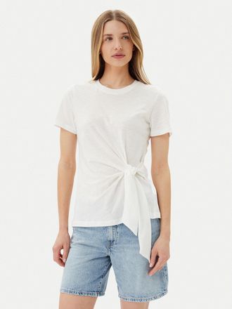 Tommy Hilfiger T-Shirt WW0WW44559 Écru Regular Fit