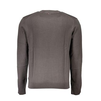 Napapijri Cotton Crew Neck Sweater - Gray