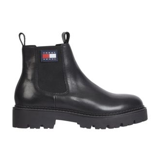Tommy Jeans Heritage Branding Chelsea Boot - - Shoes - Herren - Schwarzk - 41 EU
