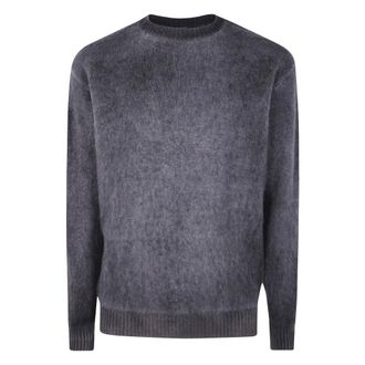 Avant Toi Pulls &agrave; col rond - Homme - Pulls - Gris - Taille: L