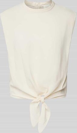 Marella Regular Fit Blusentop mit Knotendetail Modell IDEALE