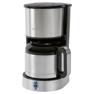 Bomann Machine à café thermos 1,2L Inox KA6066CB-Inox
