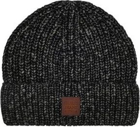 Guess Bonnet en maille de coton m&eacute;lang&eacute;