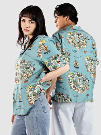 THE DUDES Dudland Hawaiian Chemise &agrave; motifs