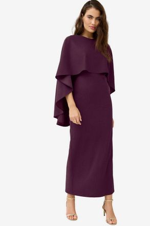 Next Maxikleid Maxikleid mit Cape (1-tlg)