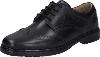 Josef Seibel Herren Businessschuhe Alastair 14,Weite K (Extra weit),Wechselfußbett,schnürschuhe,schnürer,Anzugschuhe,schwarz,39 EU