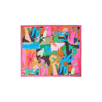 Paul Smith Homme, Accessoires, Multicolore, Taille: ONE Size River Collage Scarf