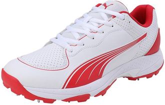 Puma Herren Spike 24.2 Sneaker, White Red, 39 EU