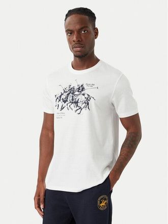 Beverly Hills Polo Club T-Shirt P-SS26M-TS101 Wei&szlig; Regular Fit