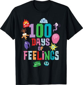 Pixar Disney & Pixars Inside Out 100 Days of Feelings and School T-Shirt