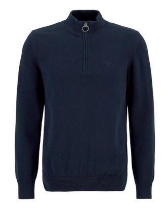 Barbour Troyer aus Baumwolle mit gesticktem Label-Schriftzug in