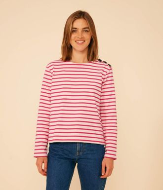 Petit Bateau Damen A09R6 Matrosen, Saline/Delhi, S