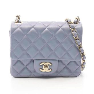 Chanel Pre-owned Vintage Schultertasche - - Pre-owned - Damen - Blau - ONE SIZE