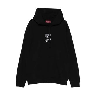 Gucci Cotton Jersey Hoodie - - Sweatshirts & Hoodies - Herren - Schwarzk - S