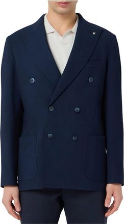 AT.P. CO Homme, Vestes, Bleu, Taille: XL Veste Courte Crois&eacute;e
