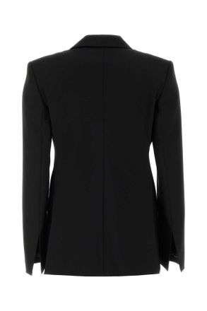 Alberta Ferretti Tailored Single-Button Blazer - Black
