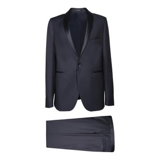 Tagliatore Homme, Costumes, Bleu, Taille: XL Efbr18A01 Tuxedo