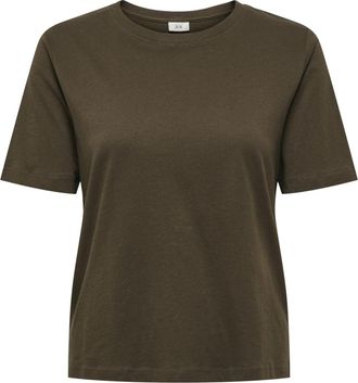 Jacqueline de Yong JdY Damen Jdyrex S/S Top JRS Noos, Slate Black, X-Large