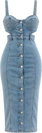 Love Moschino Robes - Femme - Robes - Bleu - Taille: 38 FR