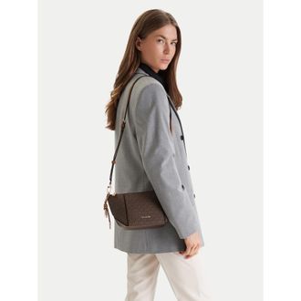 Michael Kors Handtasche MICHAEL Michael Kors Sm Tz Xbody 32R6G9JC1B Braun