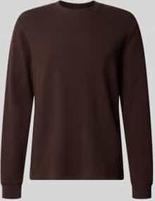 Boss Orange by Hugo Boss Regular Fit Langarmshirt aus Baumwoll-Mix Modell Tempest