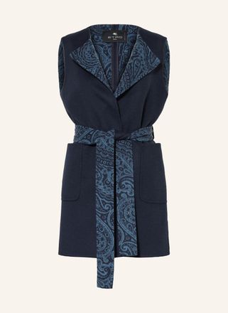Etro Etro Blazerweste blau