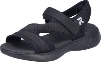 Rieker Damen V2166 Trekkingsandalen, schwarz 00, 38 EU