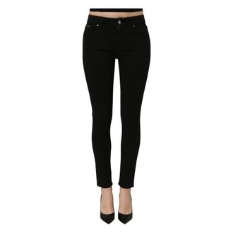 Dolce & Gabbana Skinny Denim Jeans - - Jeans - Damen - Schwarzk - 2XS