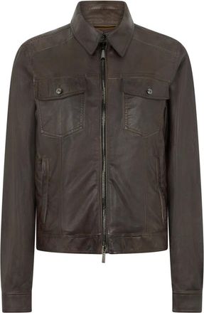 Moorer Homme, Vestes, Brun, Taille: M Manteaux