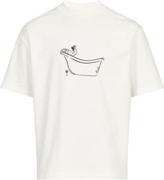 Dr&ocirc;le de Monsieur T-shirt droit en coton