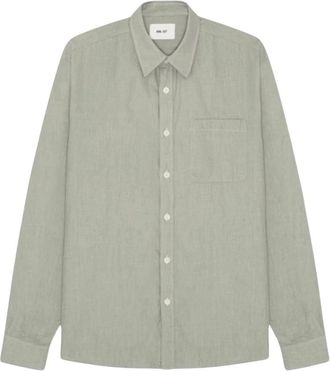 Nn.07 Nn07, Homme, Chemises, Vert, Taille: L Chemise Deon Chambray