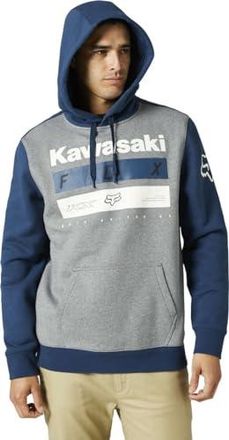 Fox Sweat &agrave; Capuche Kawasaki Stripes,Bleu,M