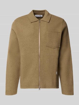 Sams&oslash;e & Sams&oslash;e Regular Fit Hemdjacke mit Zweiwege-Rei&szlig;verschluss Modell HANNES