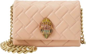 Kurt Geiger Femme, Sacs, Rose, Taille: ONE Size Mini Kensington Long Flap