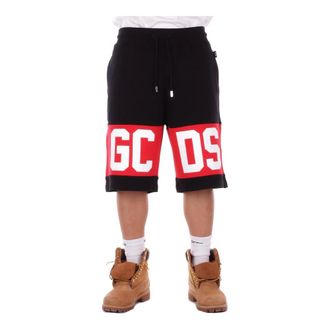 GCDS Gcds, Homme, Shorts, Noir, Taille: S Gcds Short rouge noir