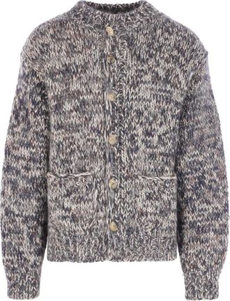 10 Corso Como x Federico Curradi cardigan à boutonnière - Gris