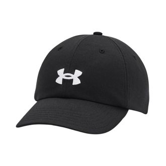 Under Armour Femme, Accessoires, Noir, Taille: ONE Size Casquette en Polyester Imprimé Élégante Noire