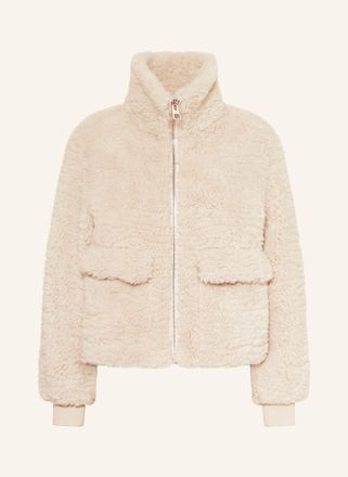 Marc O'Polo Marc Opolo Teddyfell-Jacke grau